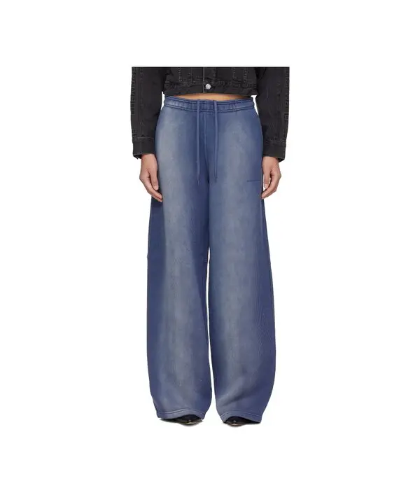 Alexander Wang Allover Hotfix Mid-rise Sweatpants