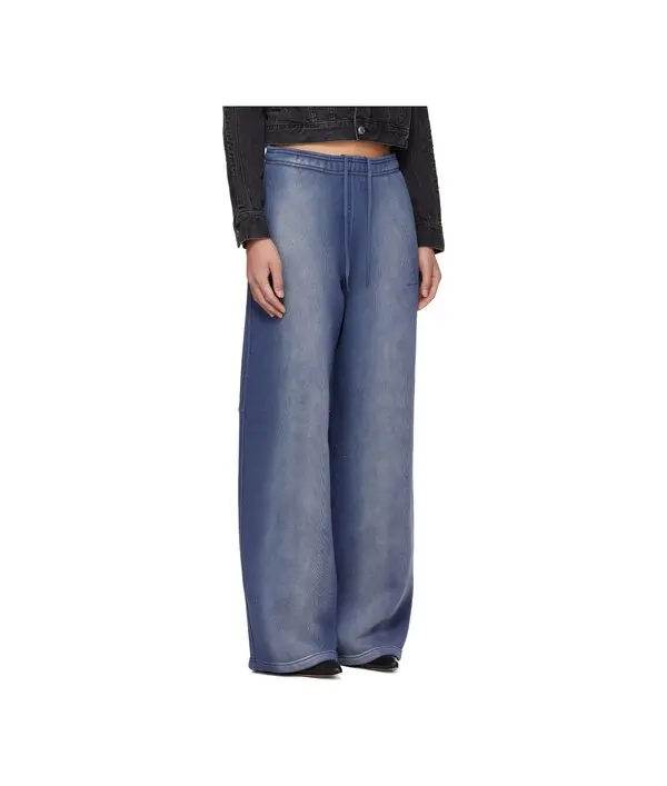 Alexander Wang Allover Hotfix Mid-rise Sweatpants
