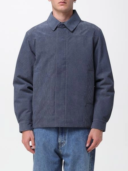 K-WAY Corduroy Jacket With Turn-down Collar And Buttoned Cuffs