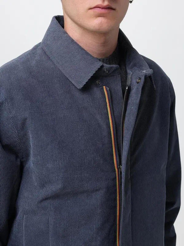 K-WAY Corduroy Jacket With Turn-down Collar And Buttoned Cuffs