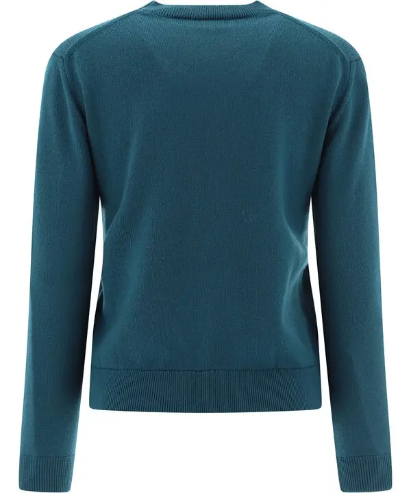 Kenzo Tiger Patch Wool Jumper - Blue