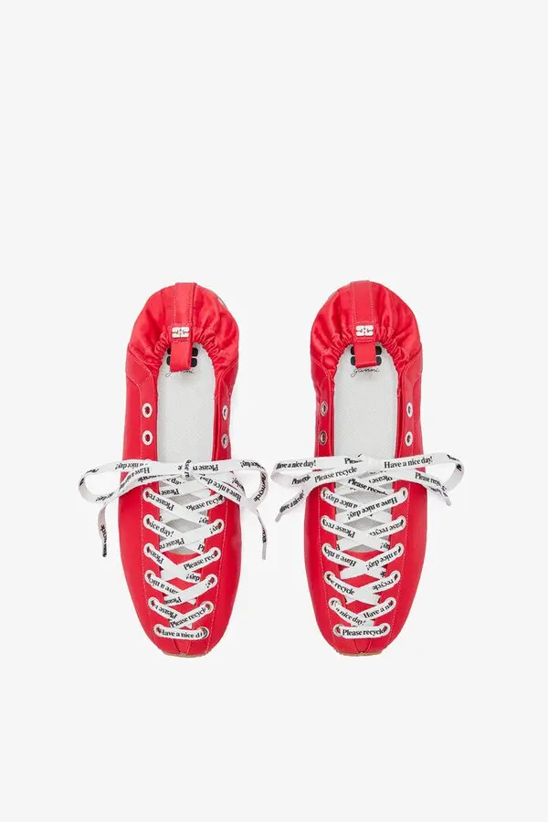 GANNI Sporty Ballerina - Wolfberry