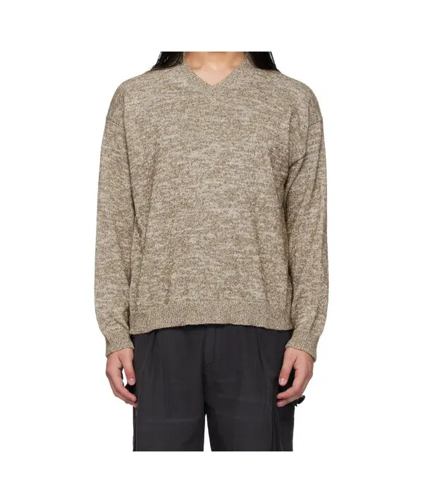 MAISON MARGIELA V-neck Ribbed Jumper