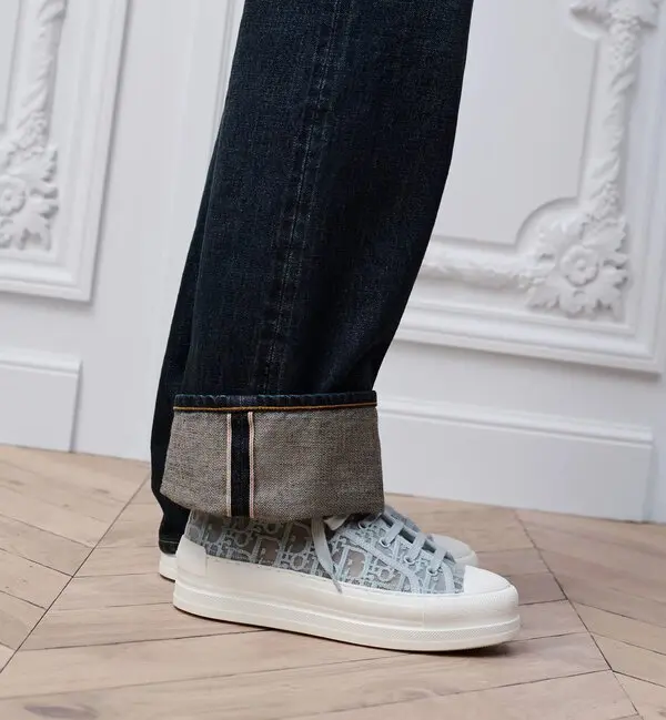 Dior Walk'n' Platform Sneaker - Sky-blue