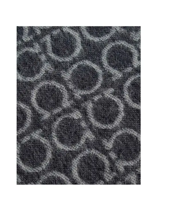 FERRAGAMO Logo Scarf - Black