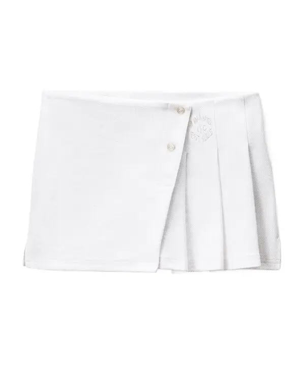 Alexander Wang Pleated Mini Skirt - White