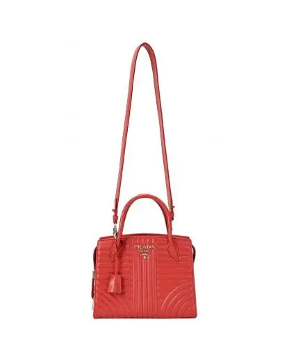 Prada Quilted Logo Handbag