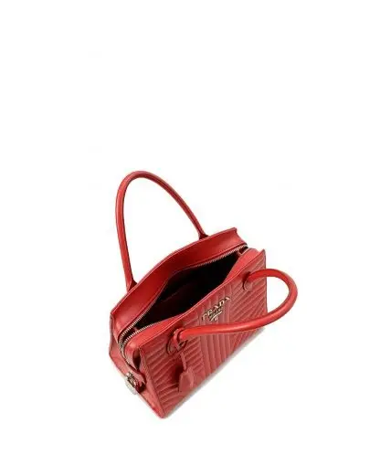 Prada Quilted Logo Handbag