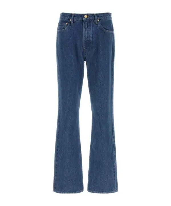 JIL SANDER Treated Straight-leg Jeans - Blue