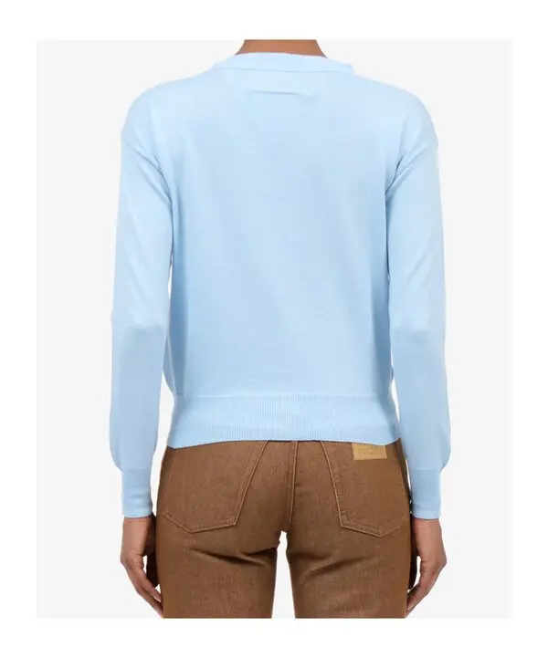 MAISON MARGIELA V-neck Buttoned Cardigan - Blue