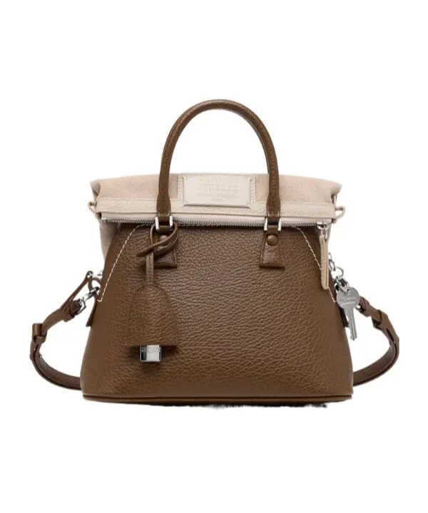 MAISON MARGIELA 5ac Classique Mini Shoulder Bag - Brown