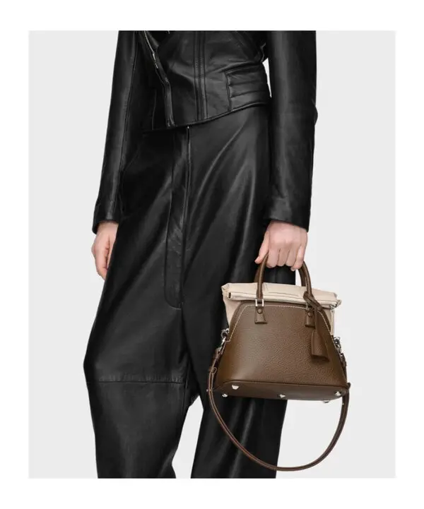 MAISON MARGIELA 5ac Classique Mini Shoulder Bag - Brown