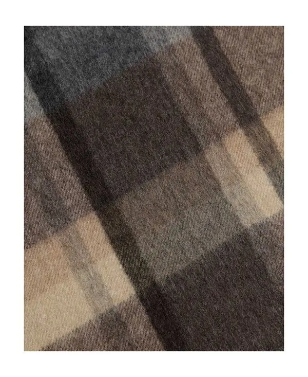 FERRAGAMO Checkered Detail Scarf