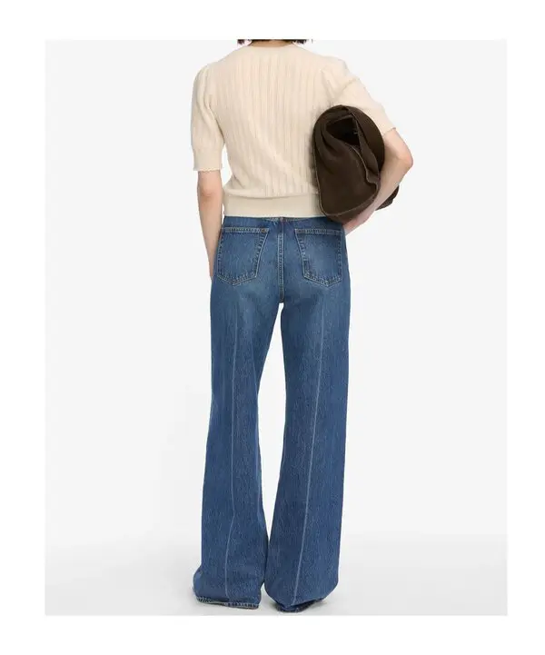 FRAME Short Sleeve Crewneck Jumper