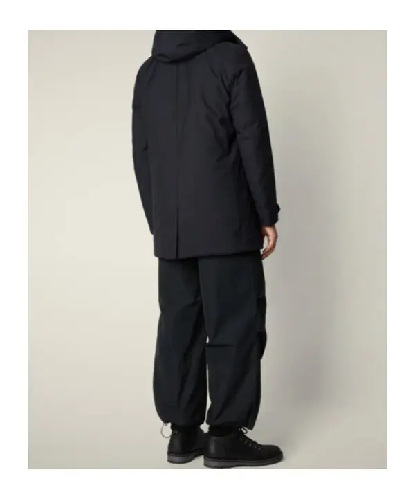 SAVE THE DUCK Sid Zip Up Parka With Removable Hood