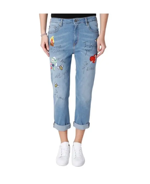 Moschino Printed Jeans