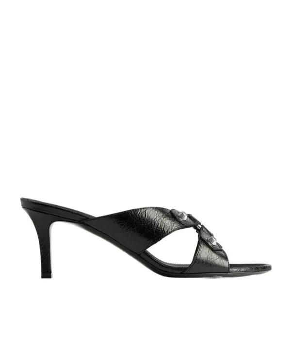 Balenciaga City Sandal - Black