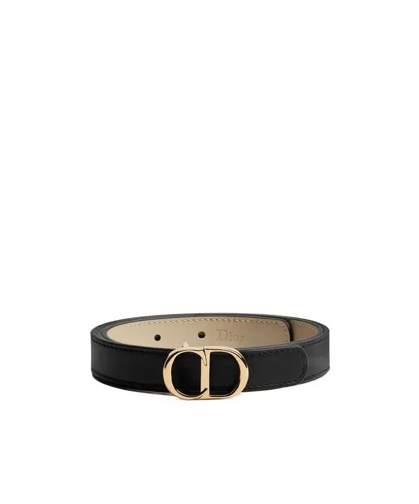 Dior Reversible Cd Icon Belt - Black