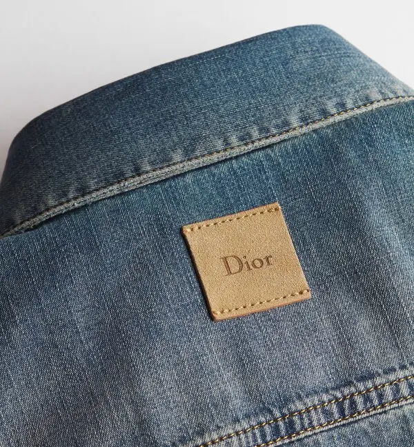 Dior Long Sleeve Collared Button Front Blouse