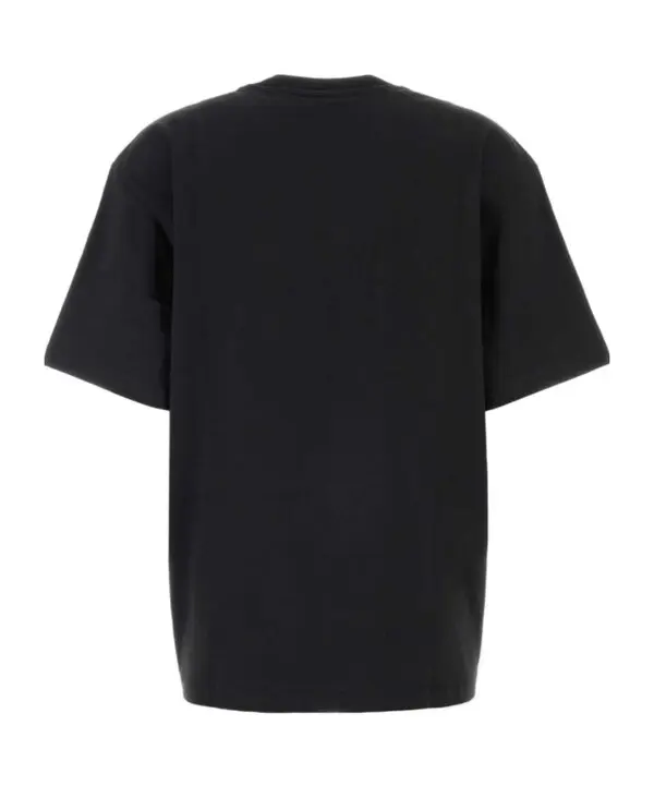 GANNI Embroidered Logo T-shirt - Phantom