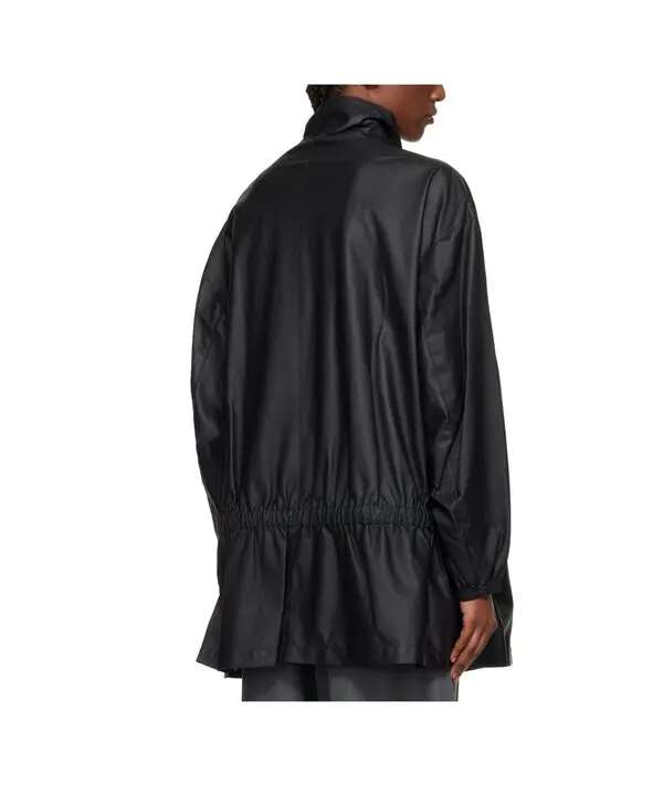 Alexander Wang Waist Bonded Leather Jacket