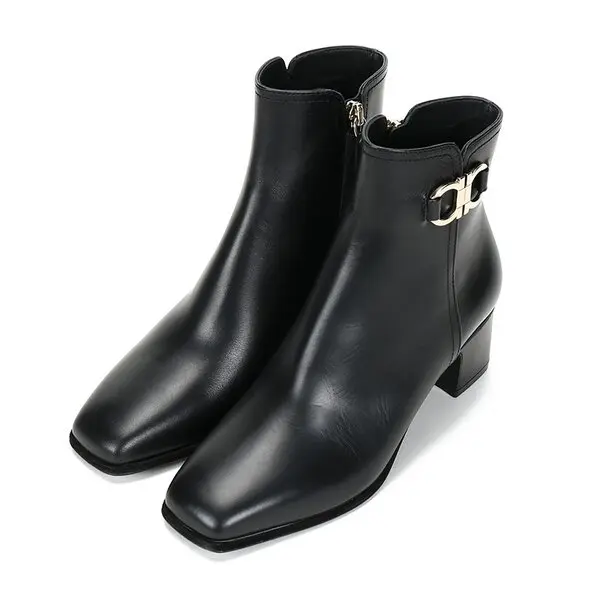 FERRAGAMO Cassaro Series Ankle Boots
