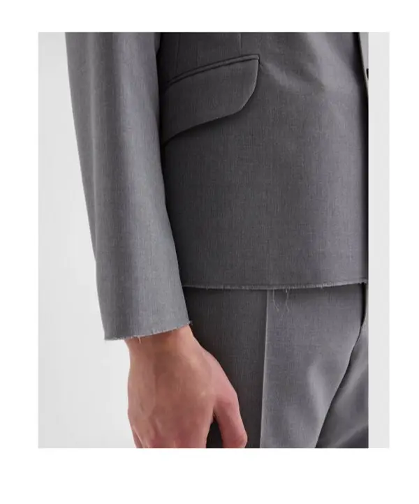 JIL SANDER Jacket 109 Single-breasted Blazer - Shadow