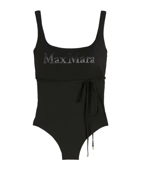 Max Mara Backless One-piece Swimsuit - Black