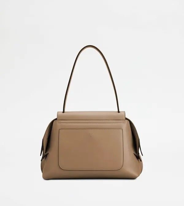 TOD'S Medium Shoulder Bag - Beige