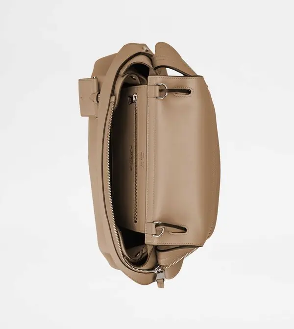 TOD'S Medium Shoulder Bag - Beige