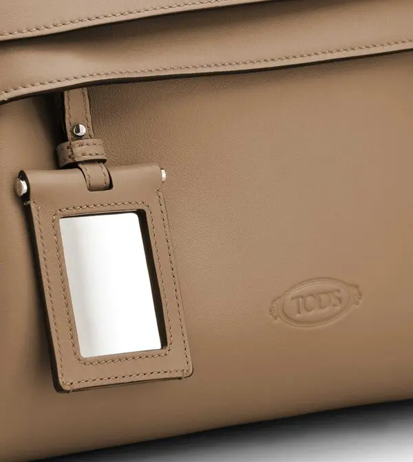 TOD'S Medium Shoulder Bag - Beige