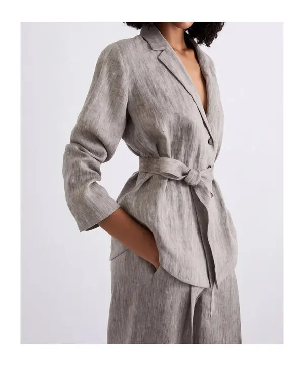Marella Long-sleeved Belted Jacket
