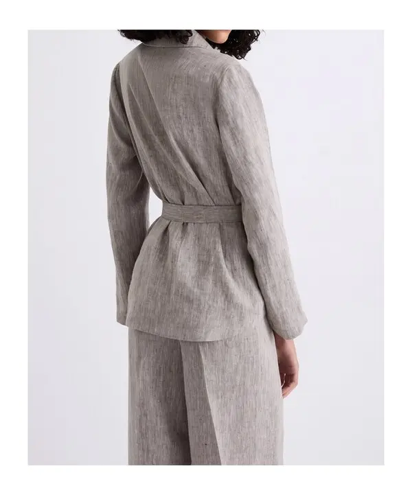 Marella Long-sleeved Belted Jacket