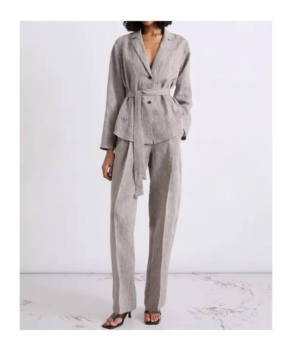 Marella Long-sleeved Belted Jacket