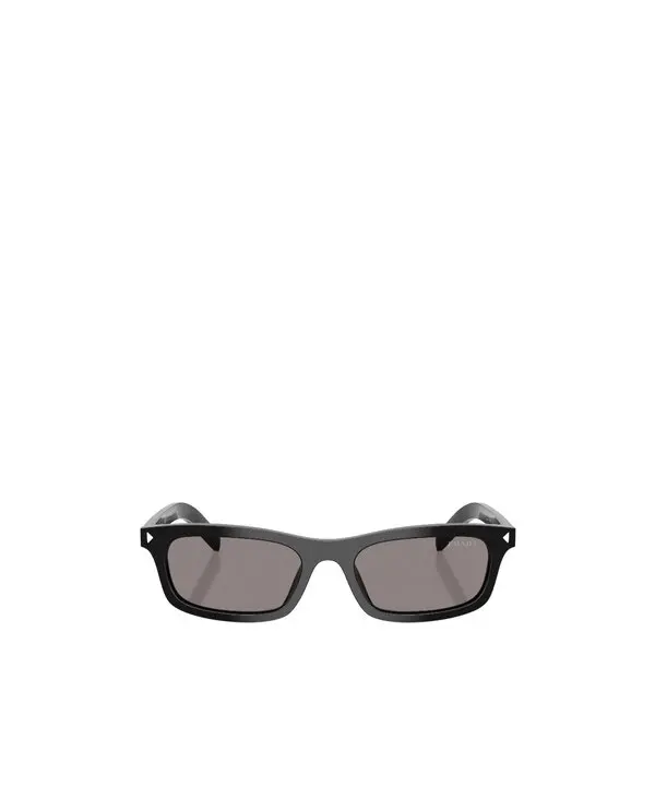Prada Rectangle Frame Sunglasses - Gray
