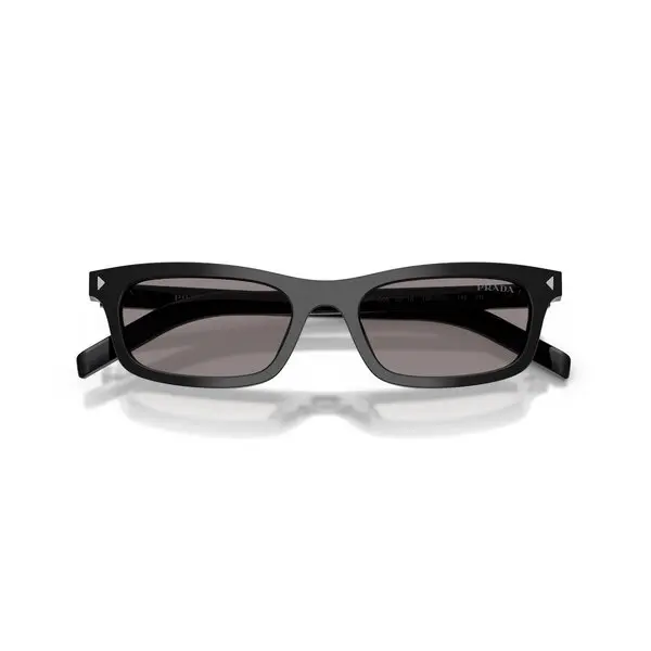 Prada Rectangle Frame Sunglasses - Gray
