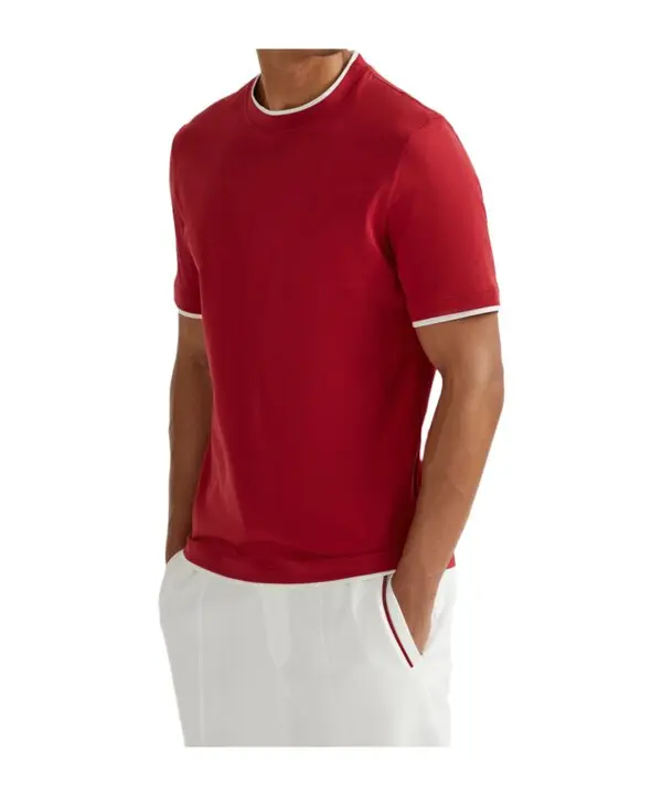 Brunello Cucinelli Faux-layered T-shirt