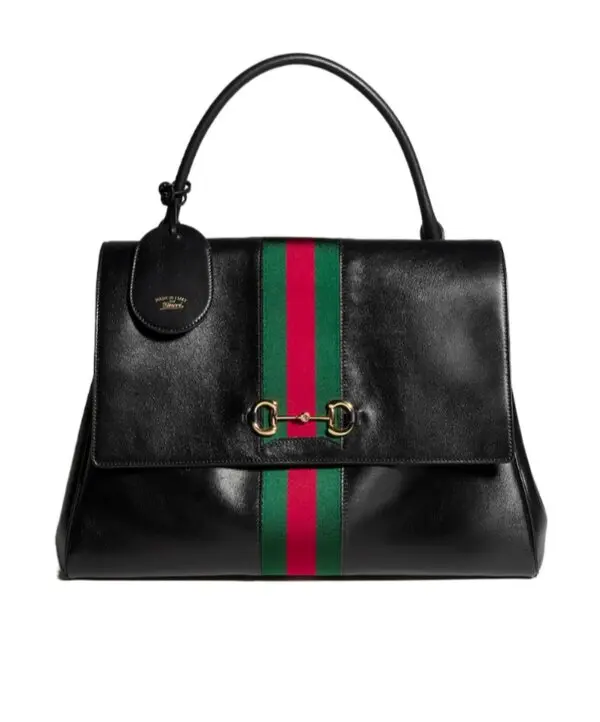 Gucci Paparazzo Large Top Handle Bag - Black