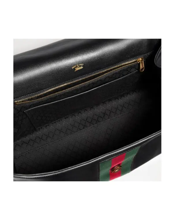 Gucci Paparazzo Large Top Handle Bag - Black