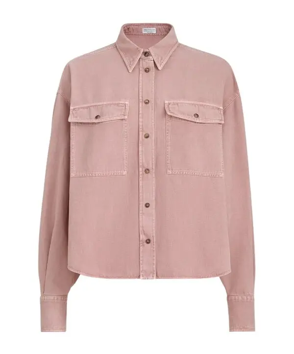 Brunello Cucinelli Long-sleeved Shirt - No