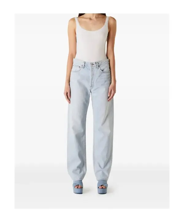 AGOLDE High-rise Straight-leg Jeans