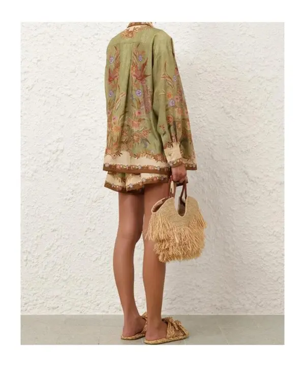 Zimmermann Indra Relaxed Shorts
