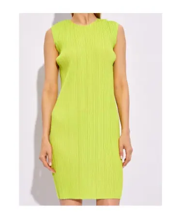 PLEATS PLEASE BY ISSEY MIYAKE Plissé Sleeveless Minidress