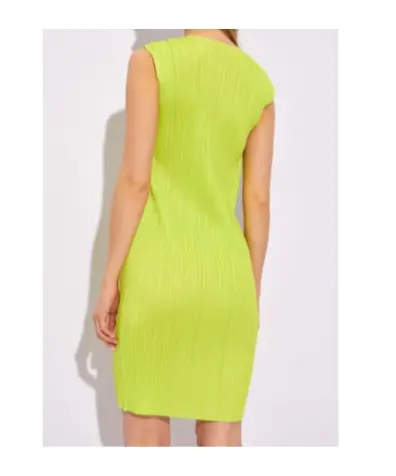 PLEATS PLEASE BY ISSEY MIYAKE Plissé Sleeveless Minidress