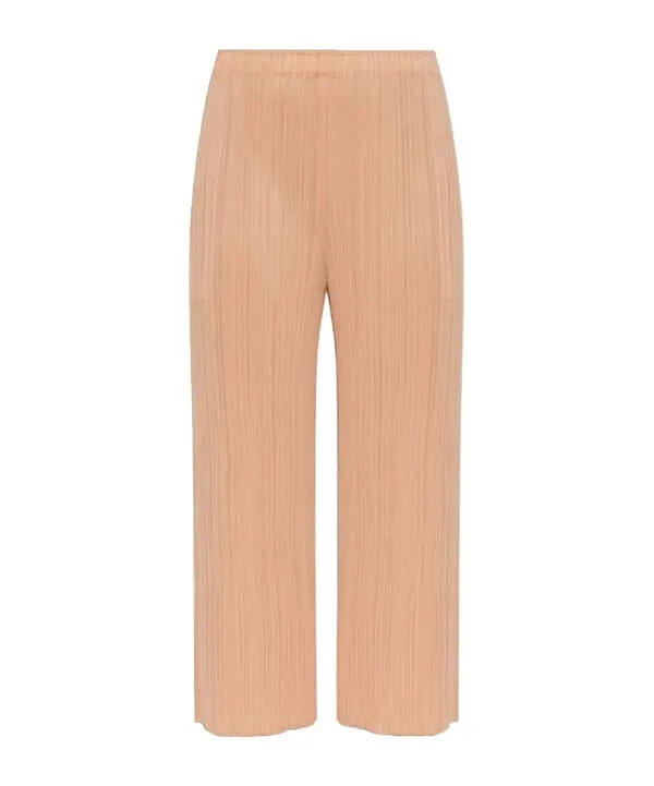 PLEATS PLEASE BY ISSEY MIYAKE Pleated Elastic Waist Trousers
