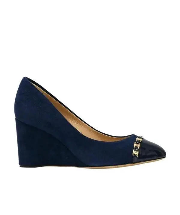 FERRAGAMO Wedge Heels With Chain Detailing