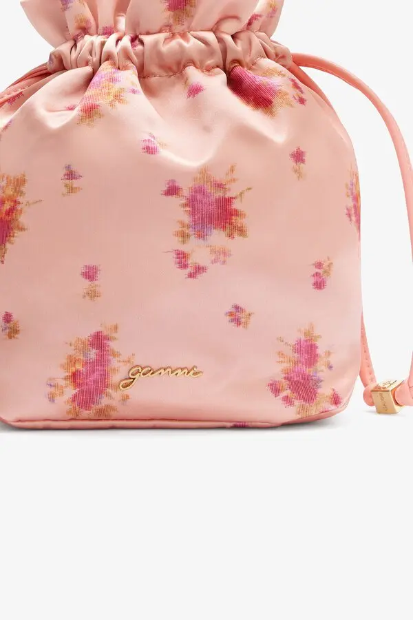 GANNI Printed Pouch - Shrimp