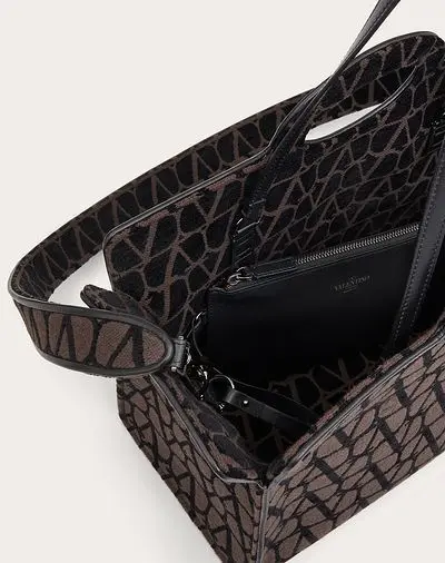 Valentino Garavani Monogram Jacquard Top Handle Bag