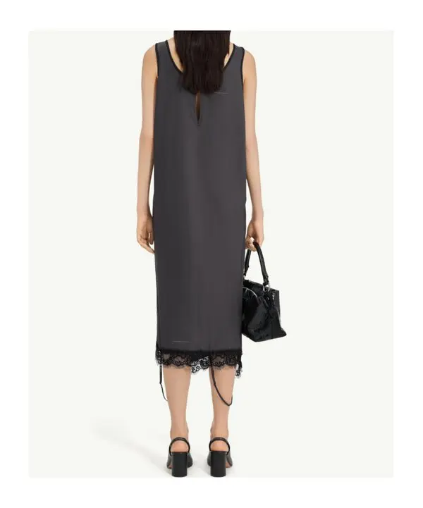 MAISON MARGIELA Mirrored Lace Slip Dress