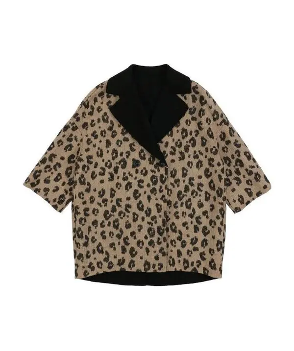 Max Mara Leopard Print Leisure Jacket - No